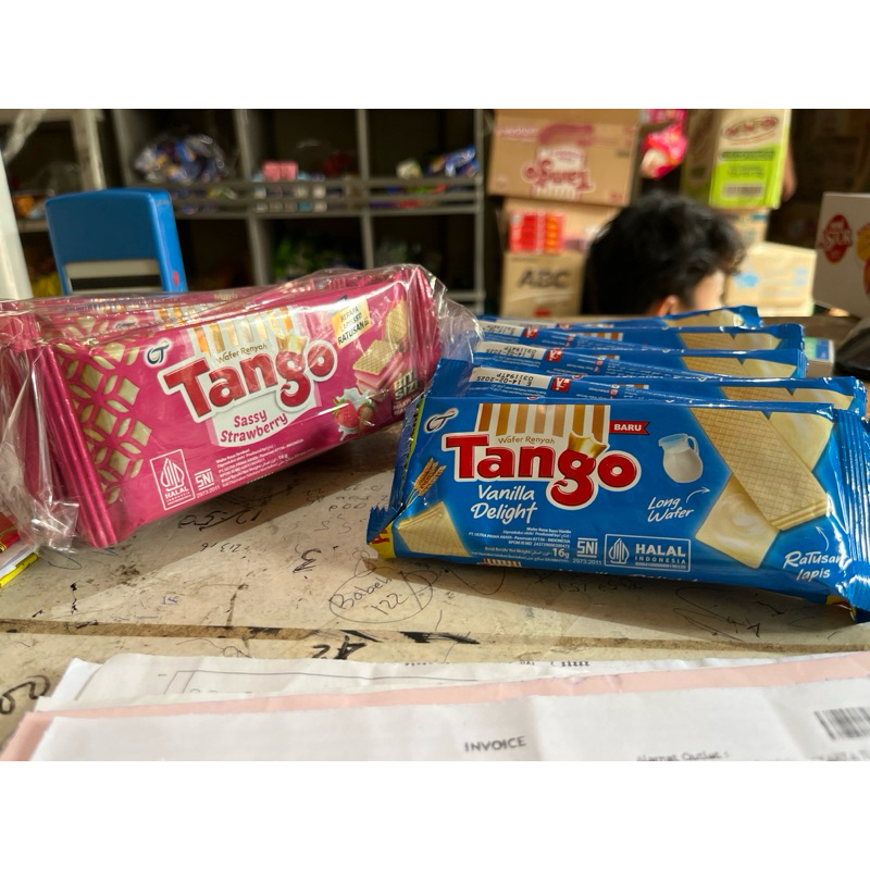 Jual Tango Wafer 16gr x 10 Bungkus | Shopee Indonesia