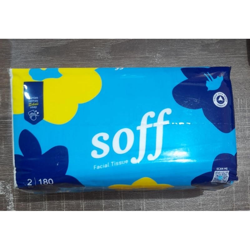 Jual Tissue Soff || 180 Sheet || 2 ply | Shopee Indonesia