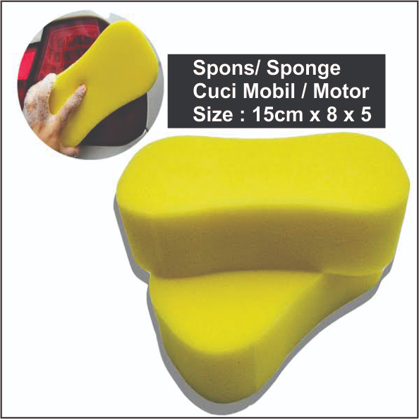 Jual Sponge Busa Cuci Mobil Motor Piring Ukuran 15x8x5 Tebal / Spons ...