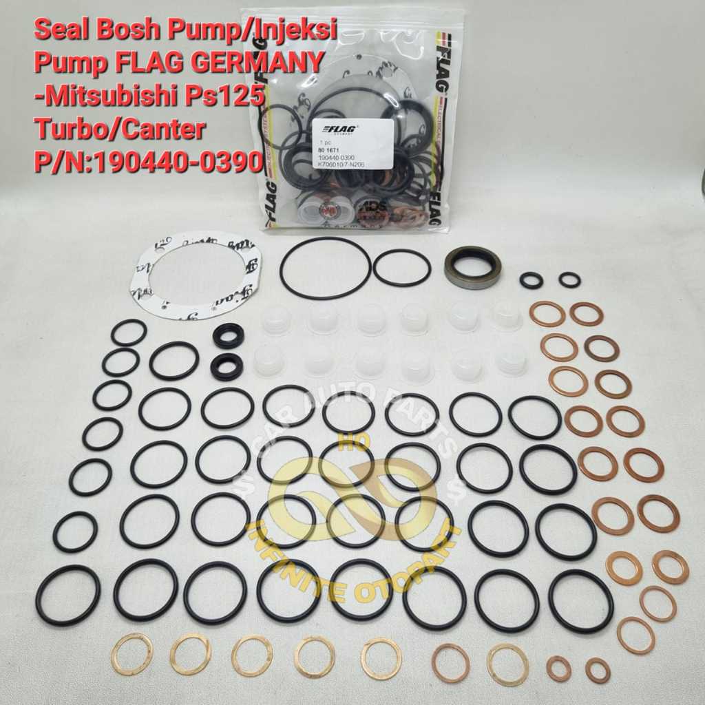 Jual SEAL KIT BOSH PUMP SIL BOSPOM INJEKSI PUMP CANTER PS125 TURBO FLAG ...
