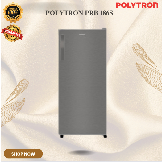 Jual POLYTRON Kulkas 1 Pintu Metallic 180 Liter PRB 186S/PRB186S/PRB ...