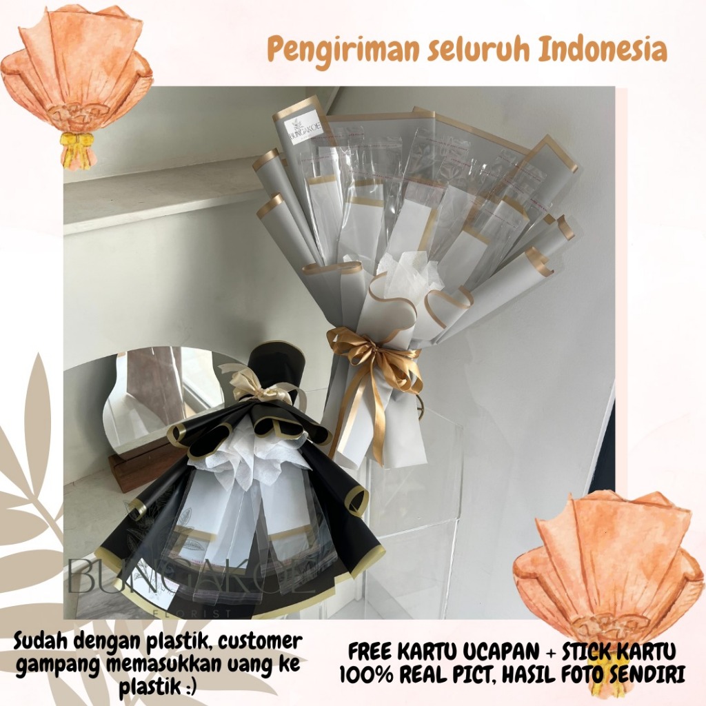 Jual MONEY BOUQUET KOSONG - BUKET UANG KOSONG BUCKET UANG KOSONGAN ...