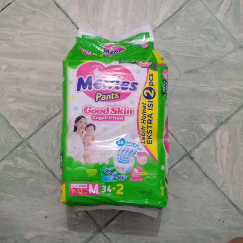 Jual MERRIES ~ GOOD SKIN PANTS M34 (INDONESIA) | Shopee Indonesia
