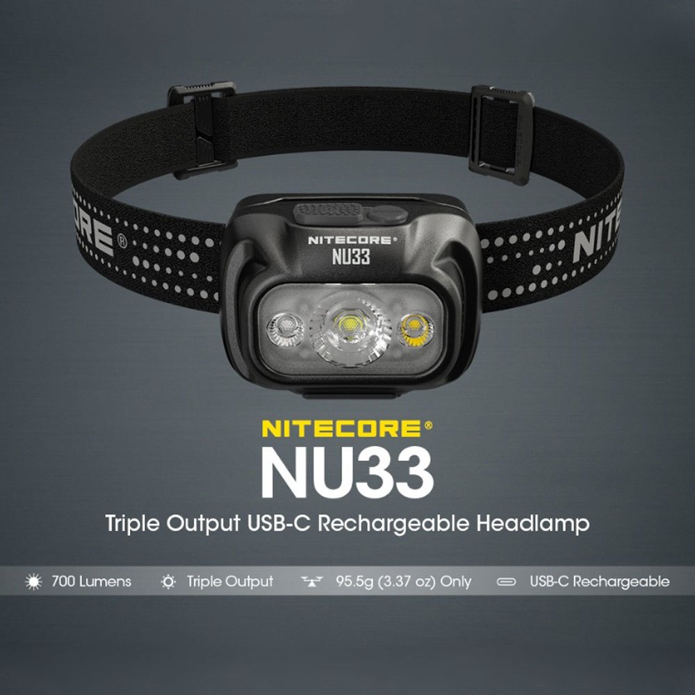 Jual NITECORE Headlamp LED Senter Kepala Triple Output IP66 2000mAh ...
