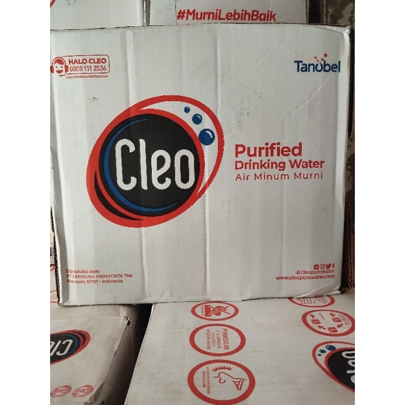 Jual Cleo botol 1500ml 1 Dus x 12 botol | Shopee Indonesia