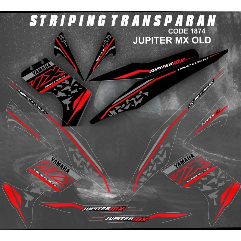 Jual (COD) Striping transparan Jupiter MX lama / old | Shopee Indonesia
