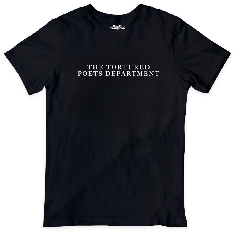 Jual Taylor Swift The Tortured Poets Department TTPD Album Font Logo T ...