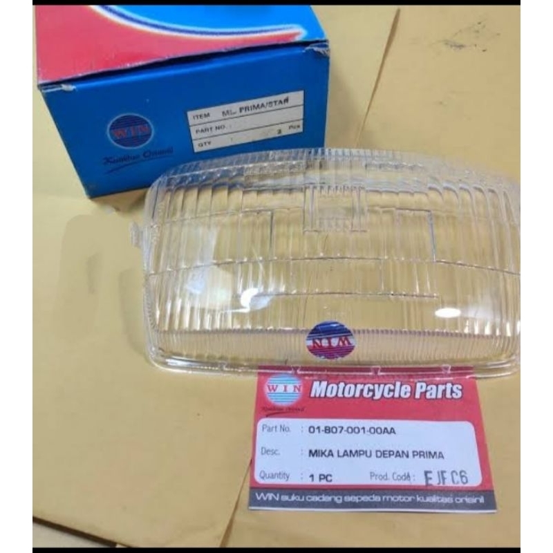 Jual MIKA MICA LAMPA DEPAN HONDA PRIMA STAR WIN TEBEL | Shopee Indonesia