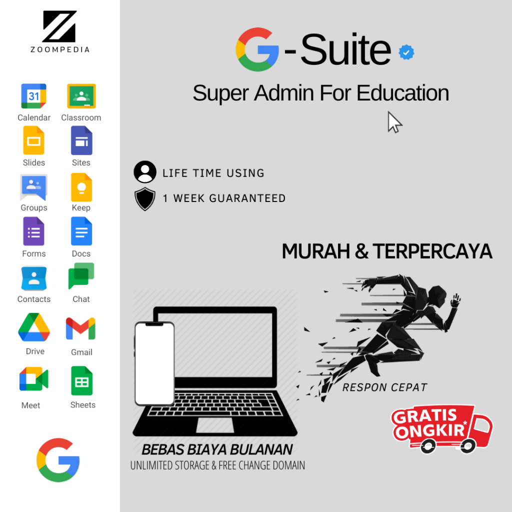 Jual Gsuite Super Admin for Education Fresh Drive Unlimited | Shopee Indonesia