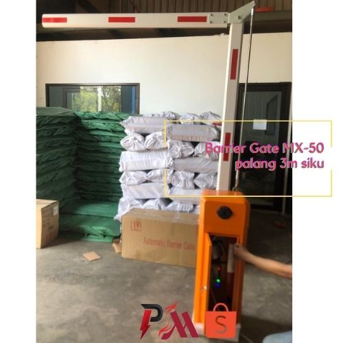 Jual BARRIER GATE MX 50 PALANG SIKU 3 METER PORTAL PINTU PARKIR ...
