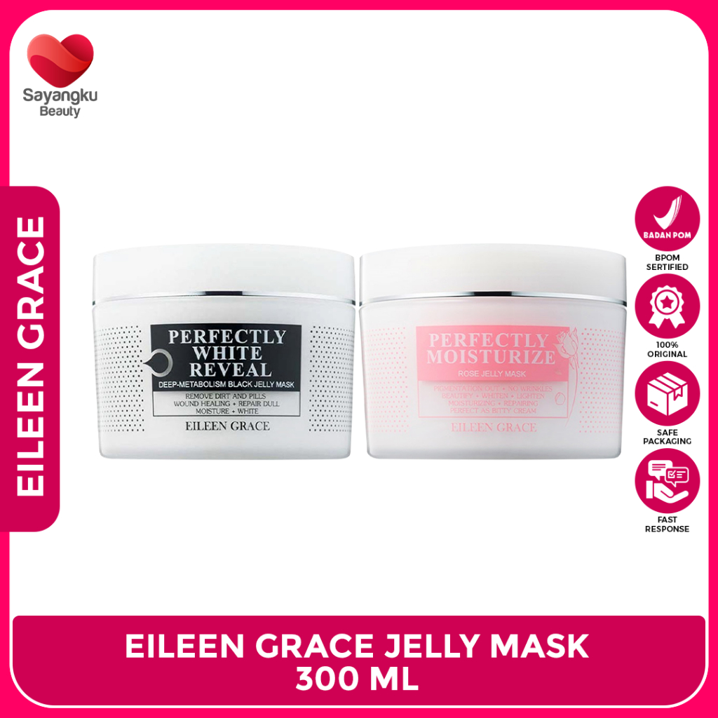 Jual EILEEN GRACE Moisturize Rose Jelly Mask & Deep-Cleansing Black ...