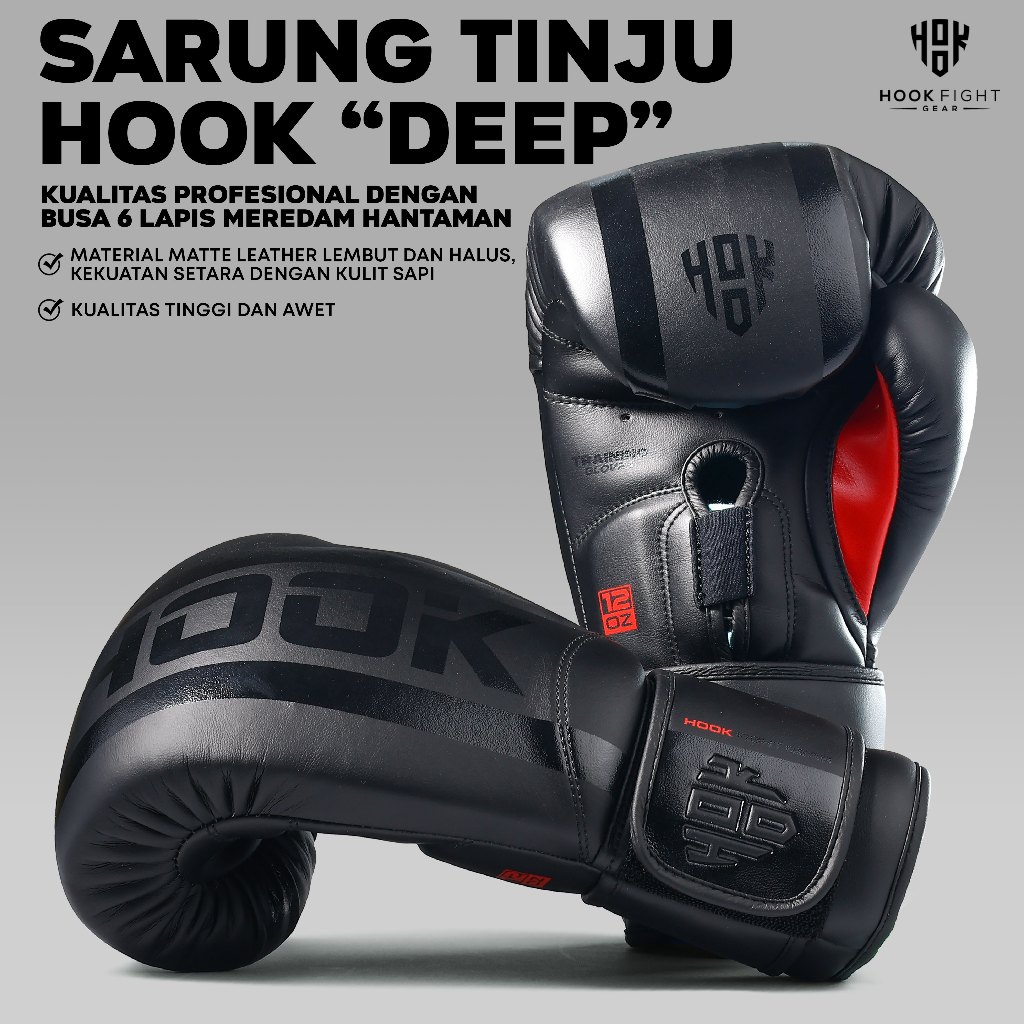 Jual Sarung Tinju Dewasa Hook Boxing Gloves Sarung Tangan Muay Thai ...