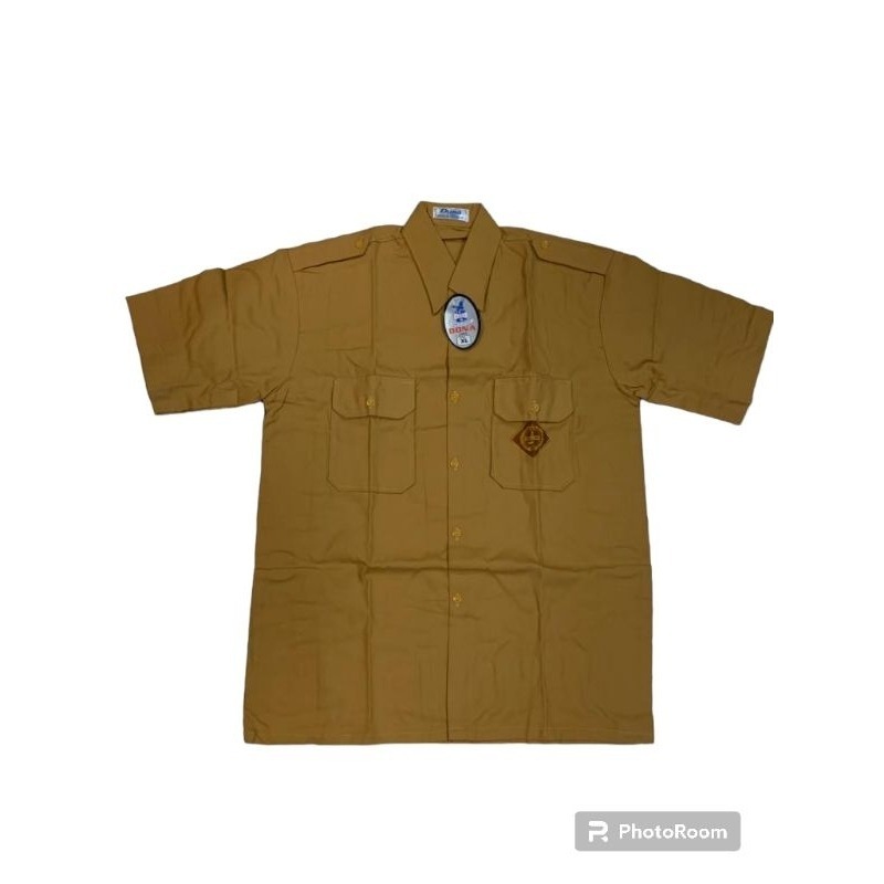 Jual SERAGAM PRAMUKA PENGGALANG PENDEK SD/SMP/SMA COKLAT KUNING ...