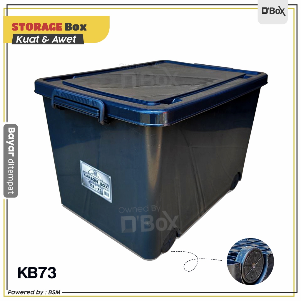 Jual Box Container Penyimpanan cb 52 Liter Kotak Serbaguna Plastik KB ...