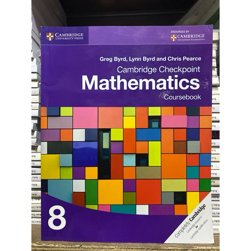 Jual Cambridge Checkpoint Mathematics COURSEBOOK 8 | Shopee Indonesia