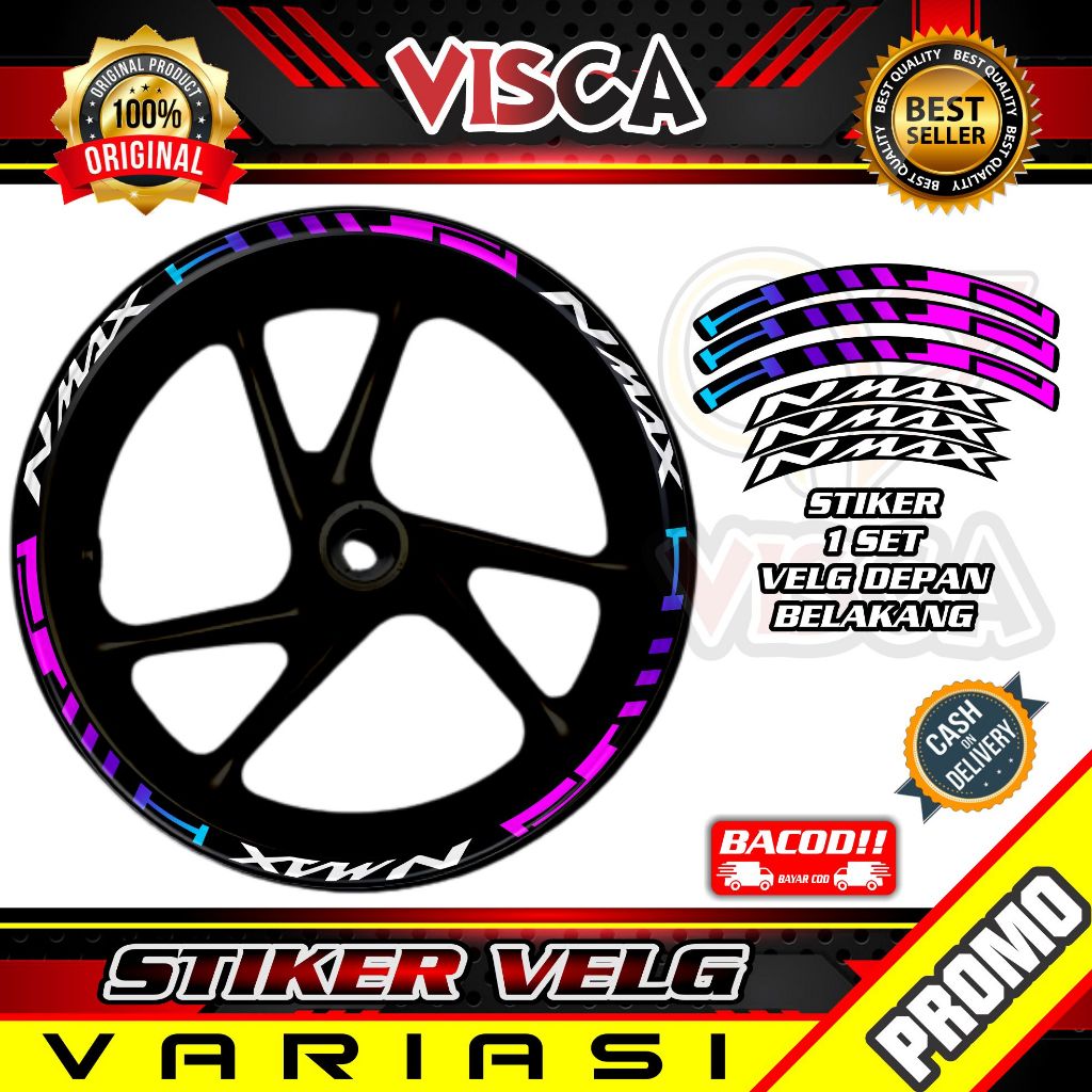 Jual Stiker Velg - Sticker Velk - Stiker Cutting Velg - Stiker Velk ...