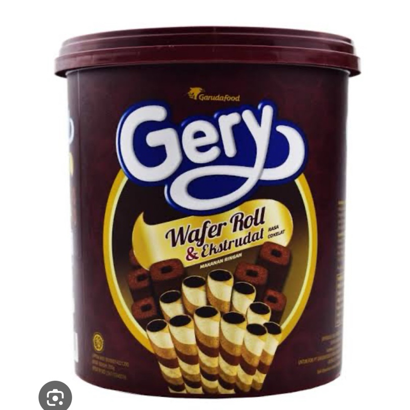 Jual Gery wafer roll dan ekstrudat 350gram ember | Shopee Indonesia Jual Gery wafer roll dan ekstrudat 350gram ember | Shopee Indonesia