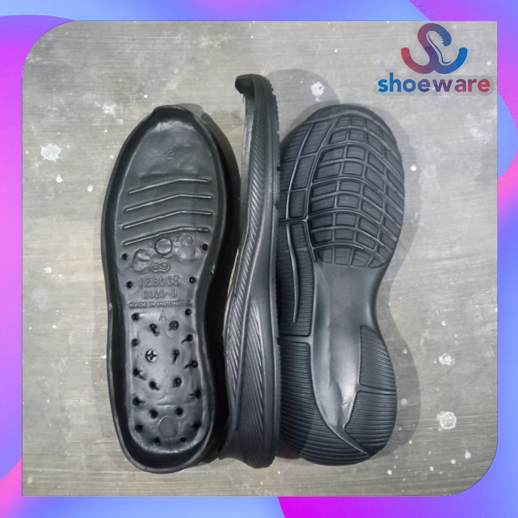 Jual Outsole Sepatu Running Sport Speed hitam dan putih Phylon Sol ...