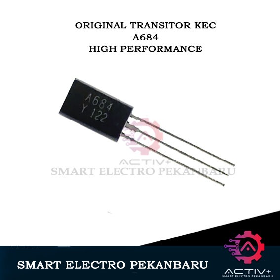 Jual ORIGINAL TRANSISTOR A684 TO-92 TRANSISTOR KECTR PNP A 684 TOSHIBA ...