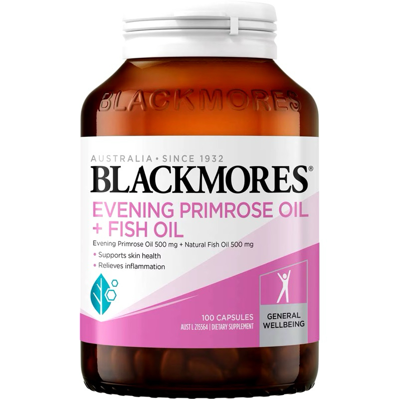Jual Blackmores Evening Primrose Oil + Fish Oil Capsules 100 Capsules ...