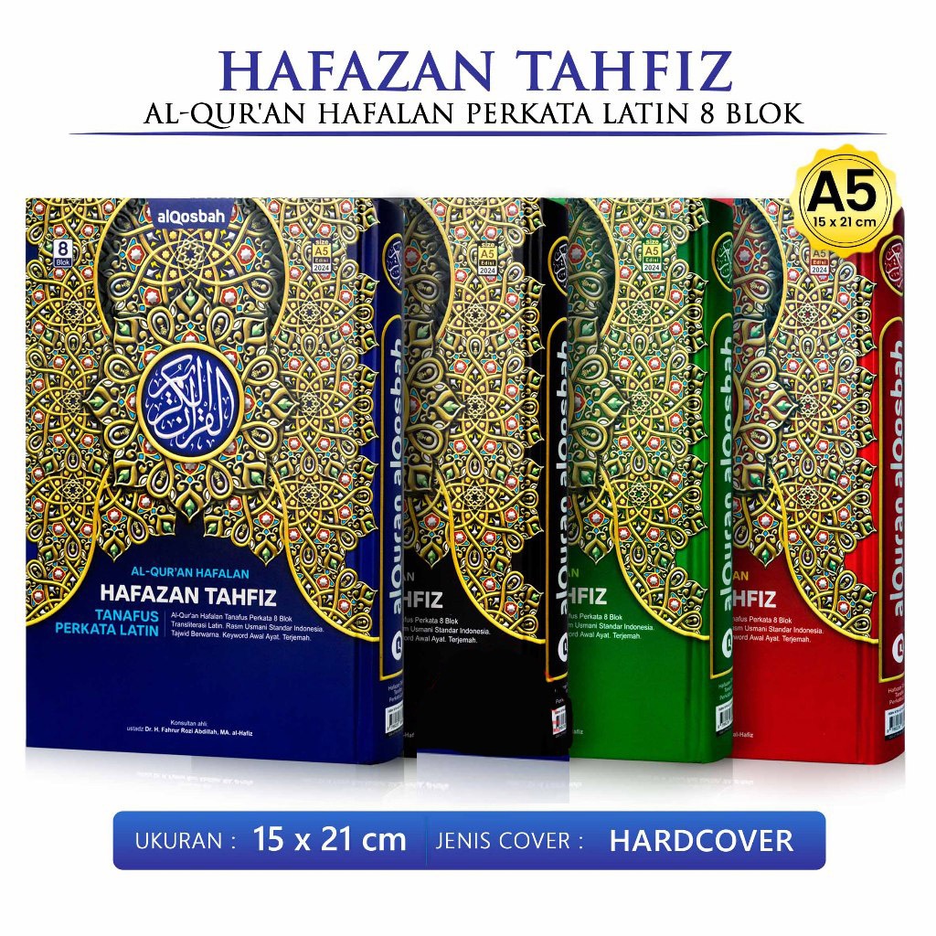 Jual Alquran Hafalan Hafazan Tahfiz Tanafus Perkata Latin 8 Blok Al ...