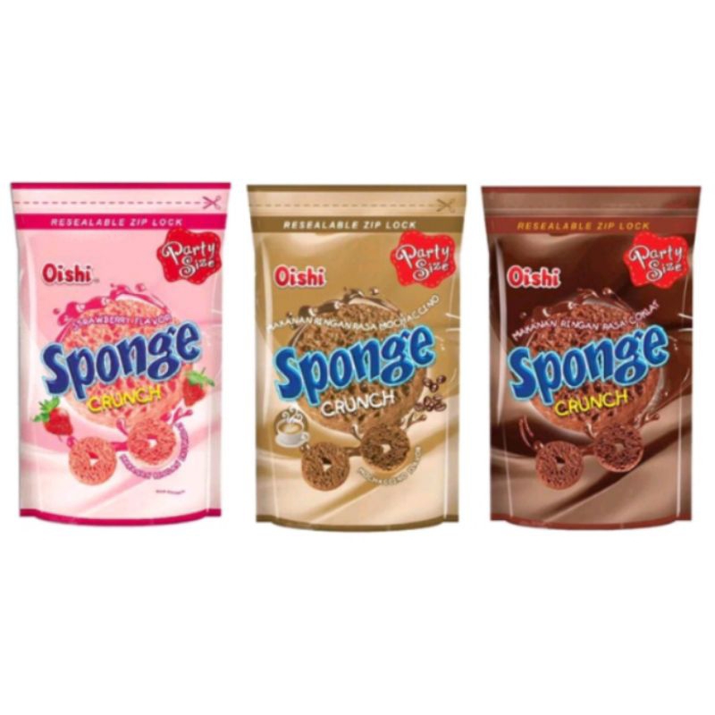 Jual OISHI SPONGE CRUNCH 100 GR | Shopee Indonesia