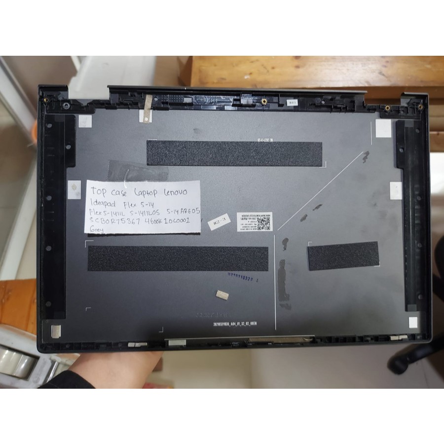 Jual Top Case Laptop Lenovo Ideapad Flex 5-14 Flex 5-14IIL 5-14IIL05 5 ...