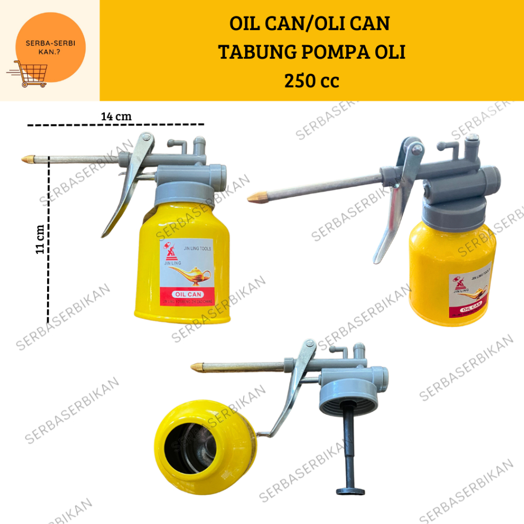 Jual OIL CAN KALENG BOTOL POMPA SEMPROT OLI UKURAN 250cc | Shopee Indonesia