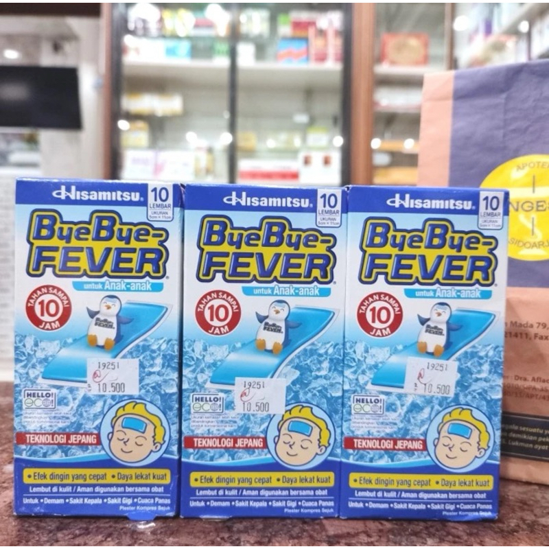 Jual Bye Bye Fever Children - Box | Shopee Indonesia