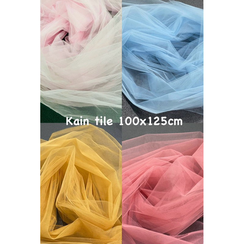 Jual KAIN TILE HALUS METERAN SOUVENIR HAMPPERS PARCEL 100x125 CM ...