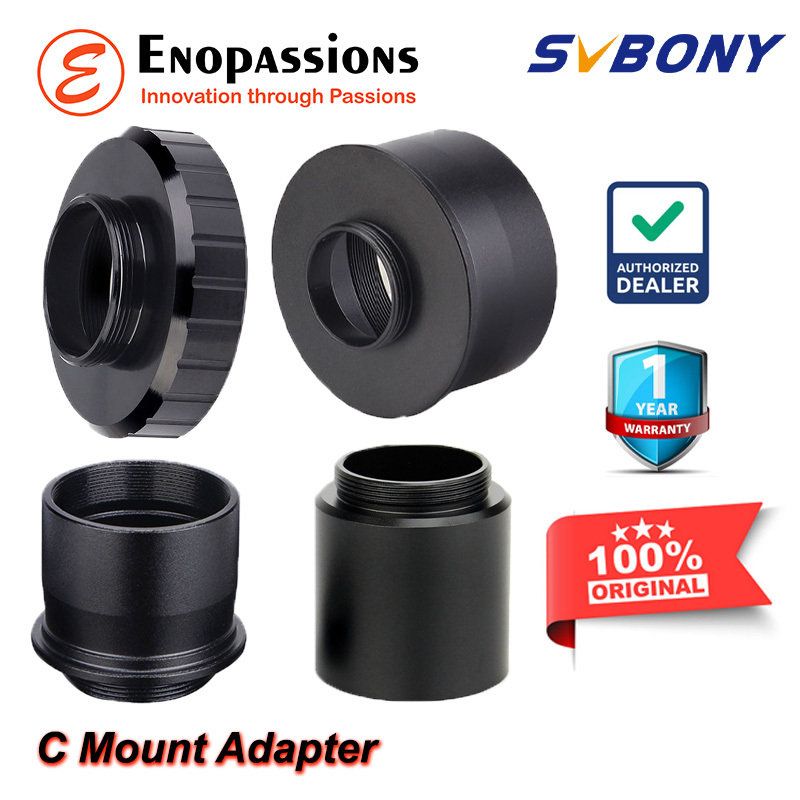 Jual Svbony SV163 Adapter C Mount To 1.25 inch/2 inch/M42 Full Metal ...