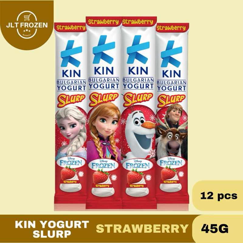Jual Kin Bulgarian Yoghurt Stick Kids/ Straeberry/Blueberry 1 BOX 10pcs ...