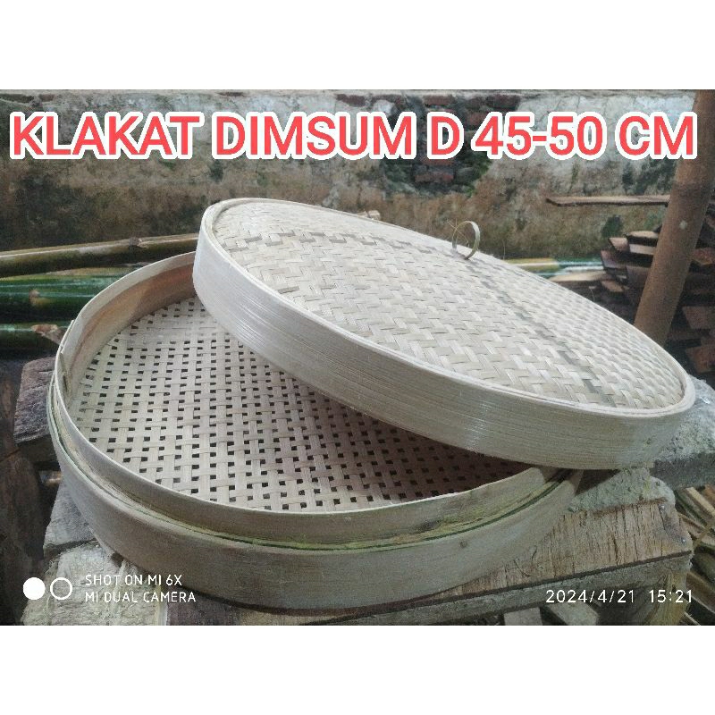 Jual Klakat dimsum/klakat kukusan/klakat bambu/klakat murah | Shopee ...