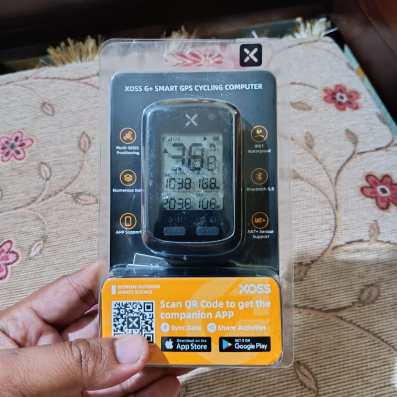 Jual cyclocomp xoss G+ kondisi new original BNIB include unit xoss ...