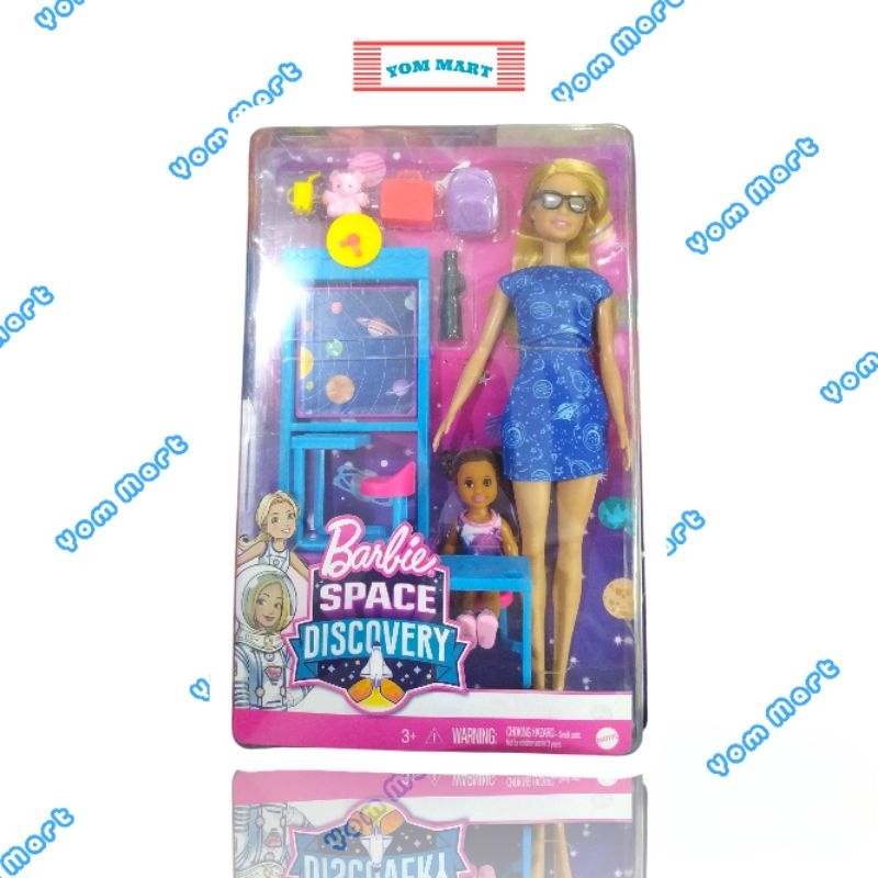 Jual BARBIE SPACE DISCOVERY DOLL AND SCIENCE CLASSROOM PLAYSET WITH ...