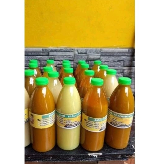 Jual Jamu Tradisional 600ml (macam-macam jamu asli buatan sendiri ...