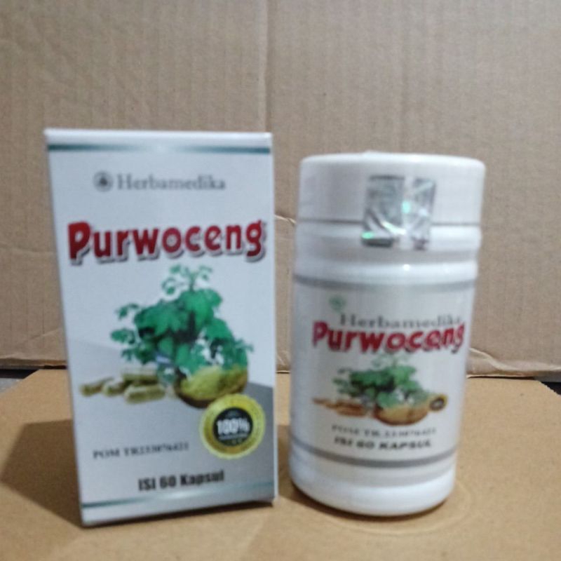 Jual Kapsul Purwoceng Herbamedika isi 60 kapsul POM TR.233076421 ...