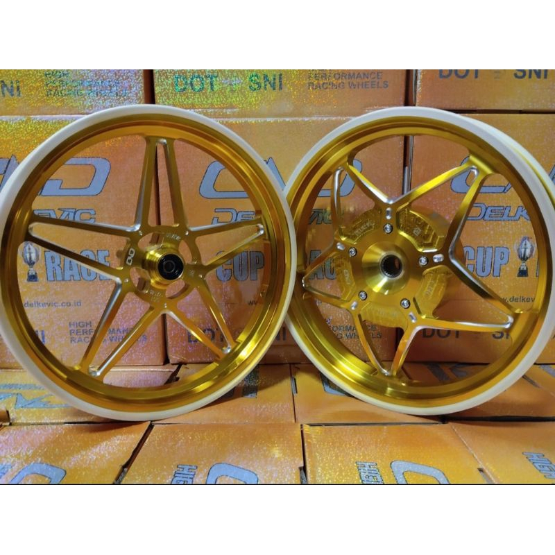Jual Velg Delkevic Model V Speed X 1 Beat Genio Scoopy Vario 110 Vario ...