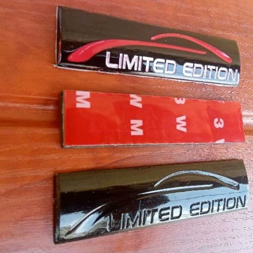 Jual Emblem Mobil 3D Logo Limited Edition.universal | Shopee Indonesia