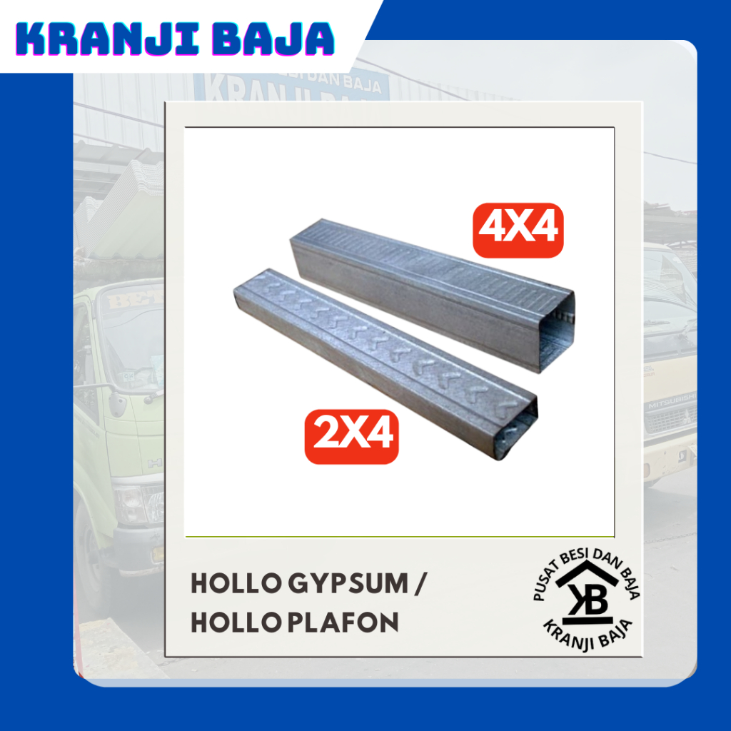 Jual HOLLO PLAFON/ HOLLO GALVALUM 2X4 | Shopee Indonesia