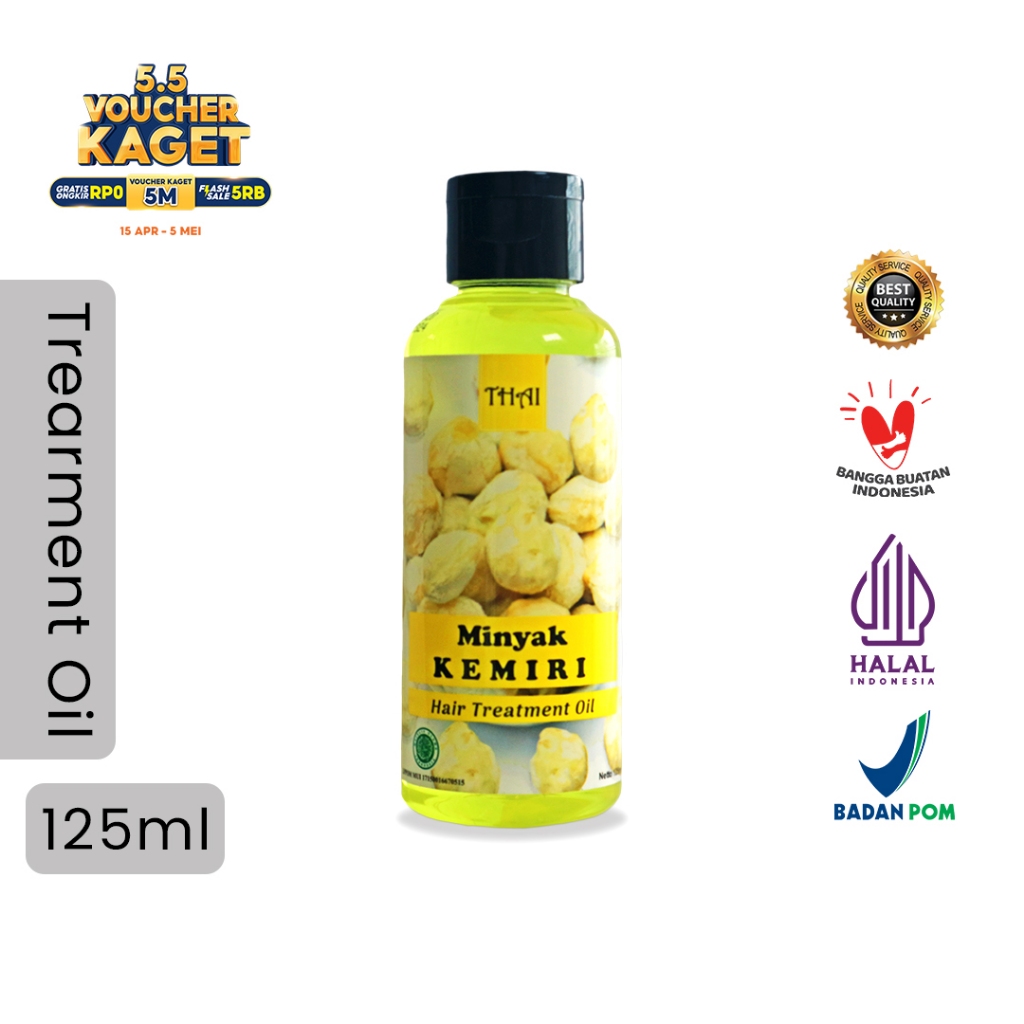 Jual Thai Minyak Kemiri 125ml - Perawatan Rambut | Shopee Indonesia
