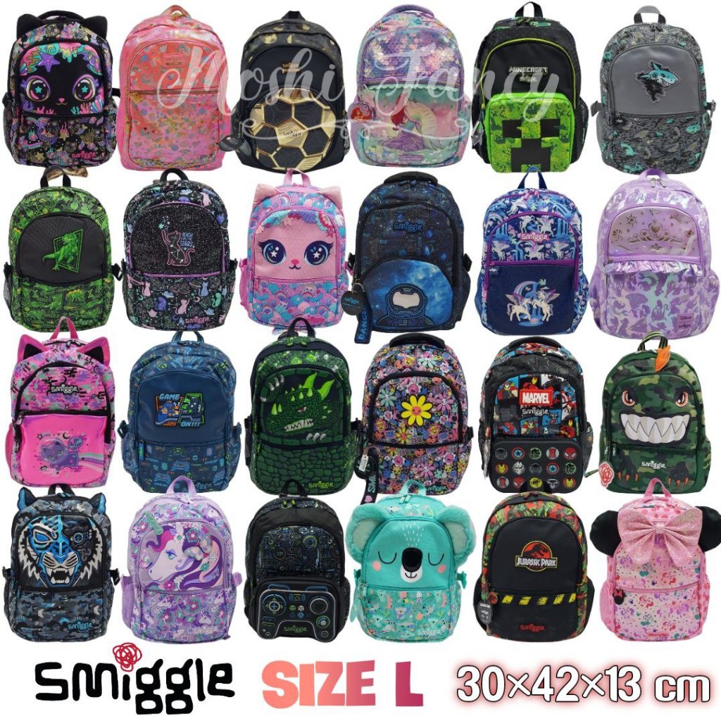 Jual Tas Smiggle Ransel Anak SD / Backpack School Smiggle / Tas Gendong ...