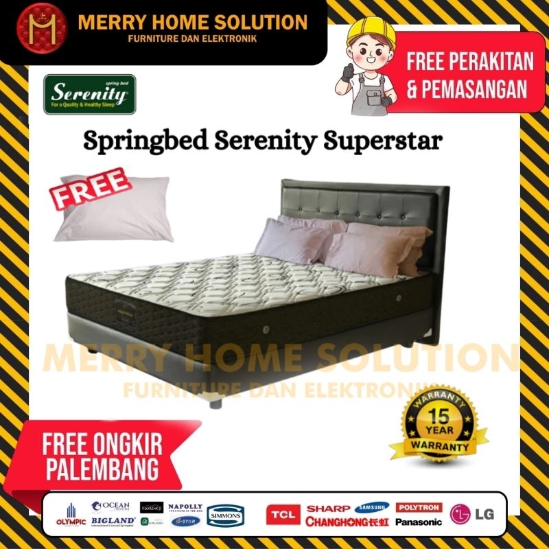 Jual Serenity Springbed Superstar Matras Serenity Superstar Elite