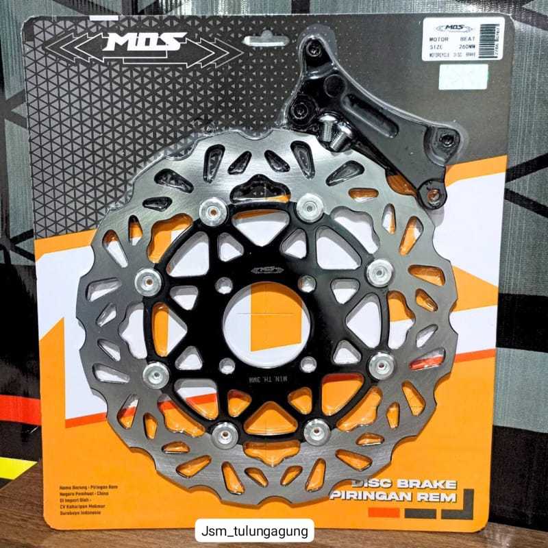 Jual PIRINGAN CAKRAM Kembang MATIC 260MM BEAT SCOOPY VARIO copy tdr MOS ...