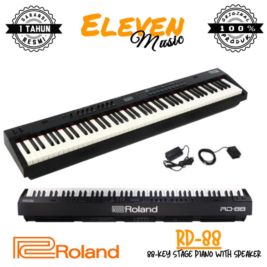 Jual Roland RD-88 88-key Stage Piano with Speakers Roland RD88 | Shopee ...
