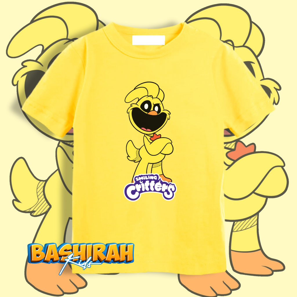 Jual Kaos Anak Kickin Chicken Smiling Critters / Baju Kaos Anak Smiling ...