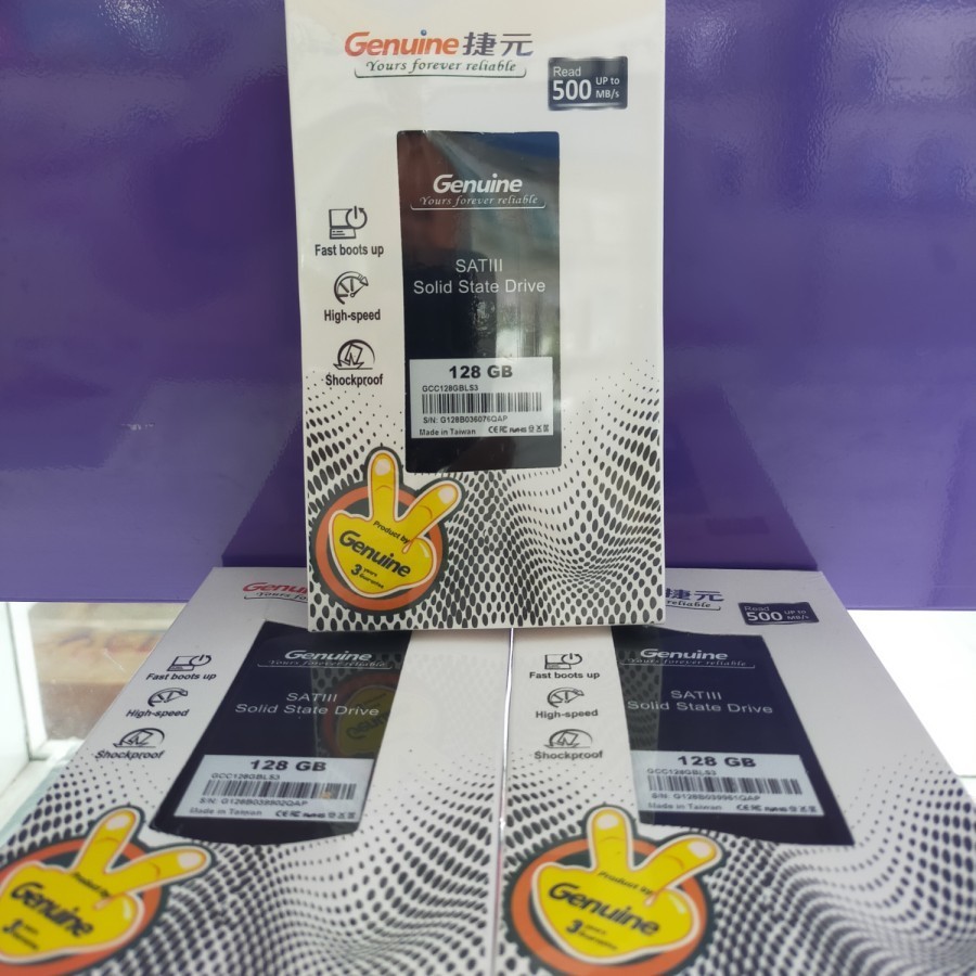 Jual SSD Genuine 128 GB/256/120/240 GB 2.5 sata III | Shopee Indonesia