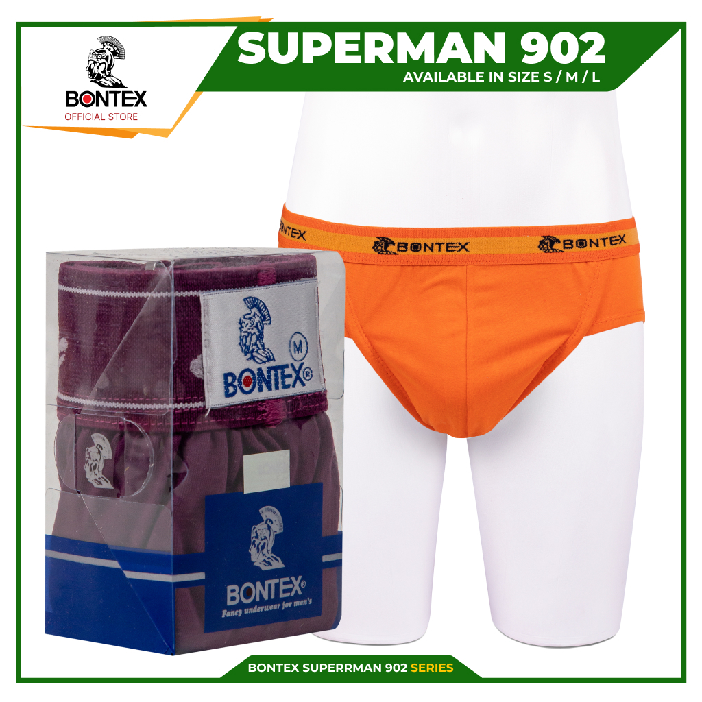Jual BONTEX Superman 902 - Celana Dalam Pria - Bahan Katun Pemakaian ...