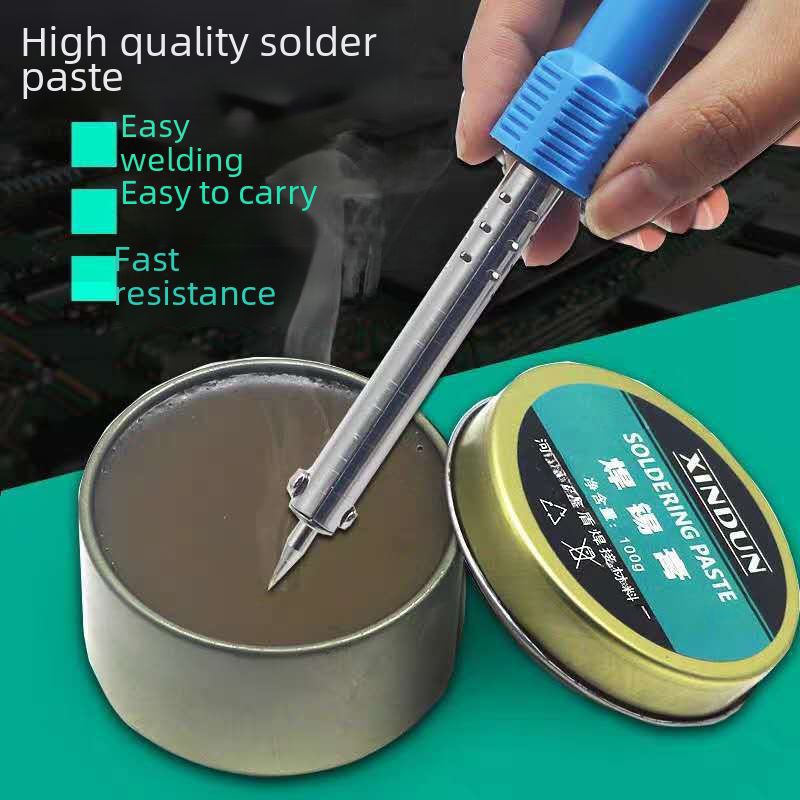 Jual PASTA SOLDER TIMAH SOLDERING PASTE 100 GRAM BEBAS MINYAK | Shopee ...