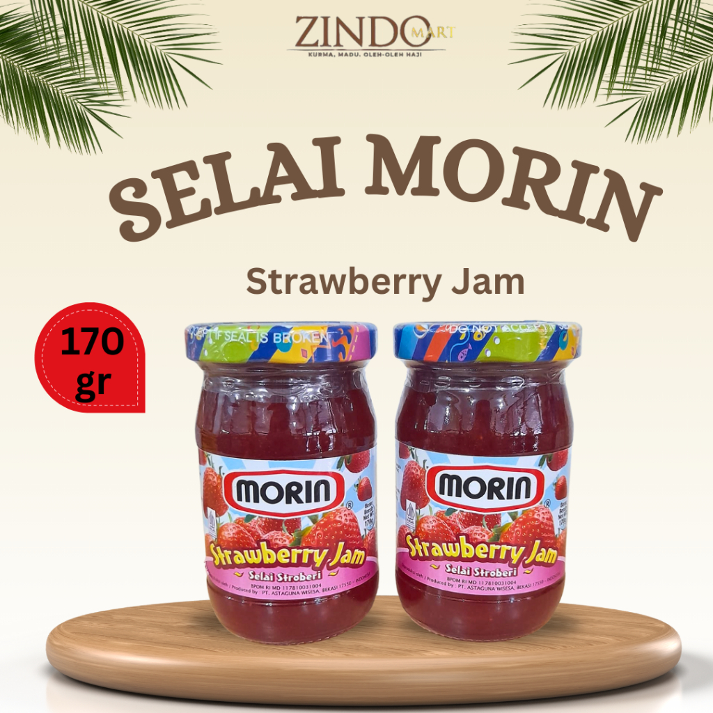 Jual MORIN SELAI STRAWBERRY 170GR - SELAI BUAH COCOK UNTUK ROTI ...